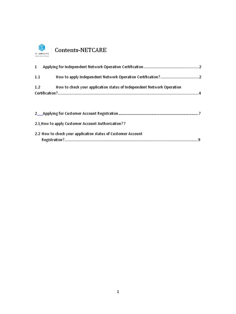 NetCare-USER Guideline v2 | PDF | Computing | Information Technology Management