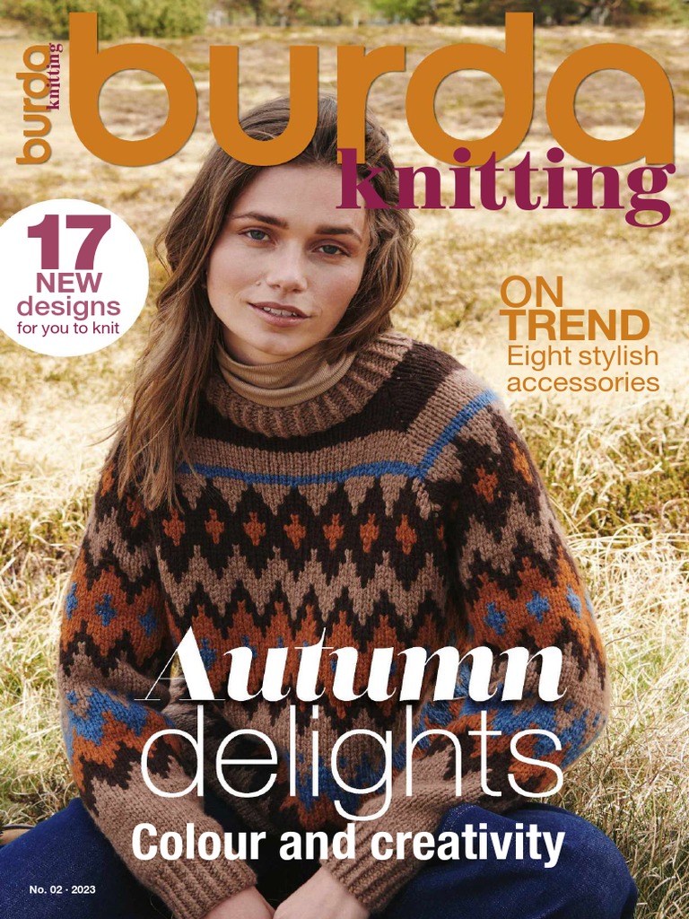 Burda KN 22023 | Download Free PDF | Knitting | Knitting Needle