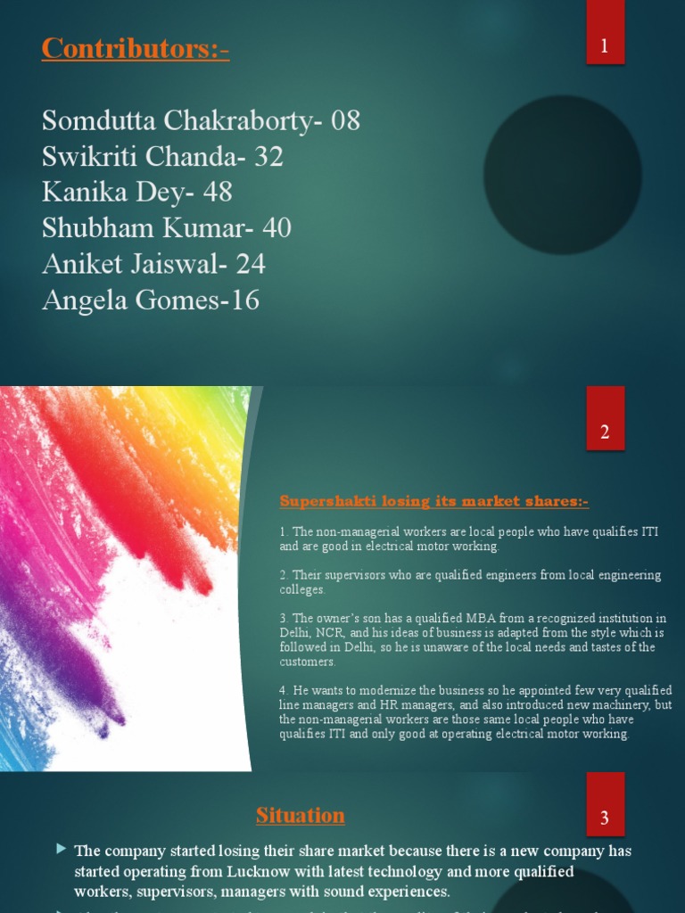 HRD - Super Shakti Case Study (Updated) | PDF | Human Resources | Change Management