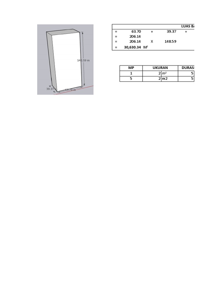 Perhitungan Rope Access | PDF