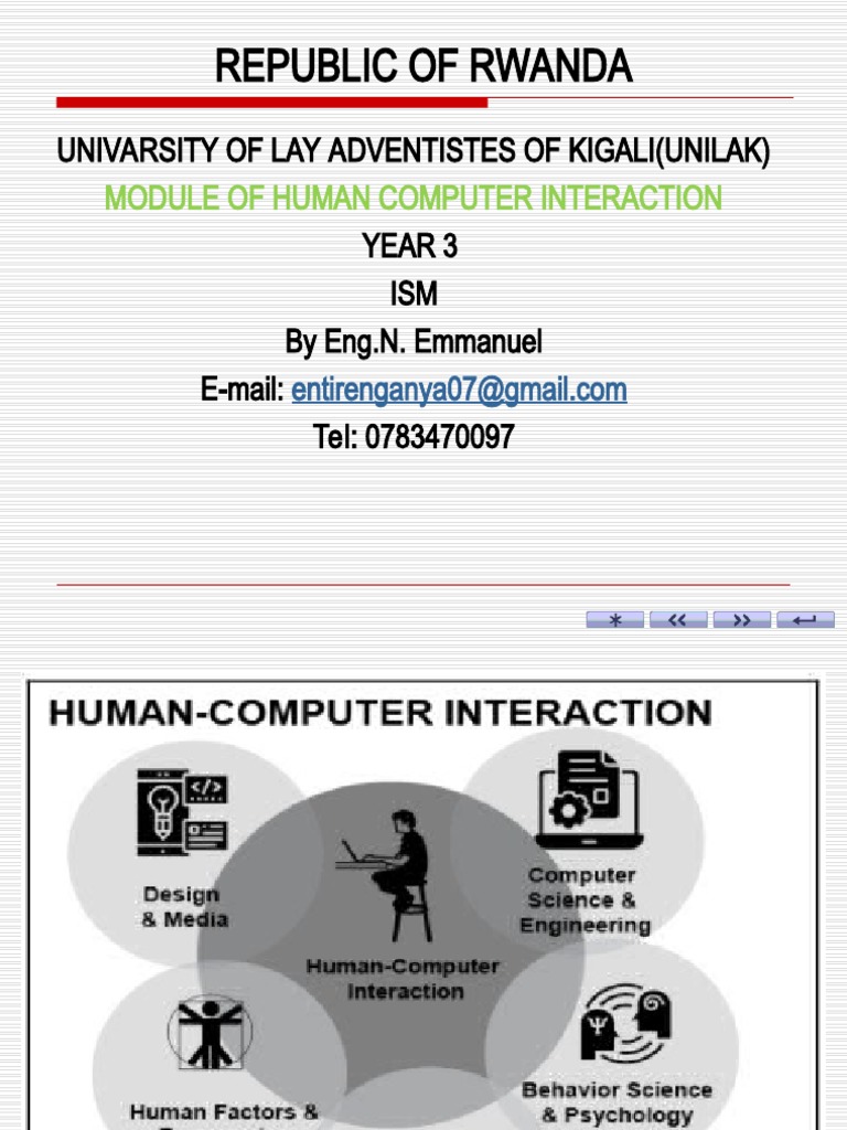 HCI Lecture 1 | PDF | Human–Computer Interaction | Usability HCI Lecture 1 | PDF | Human–Computer Interaction | Usability