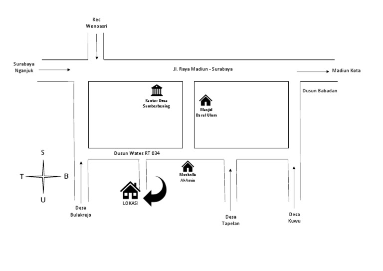 Contoh Denah Lokasi | PDF