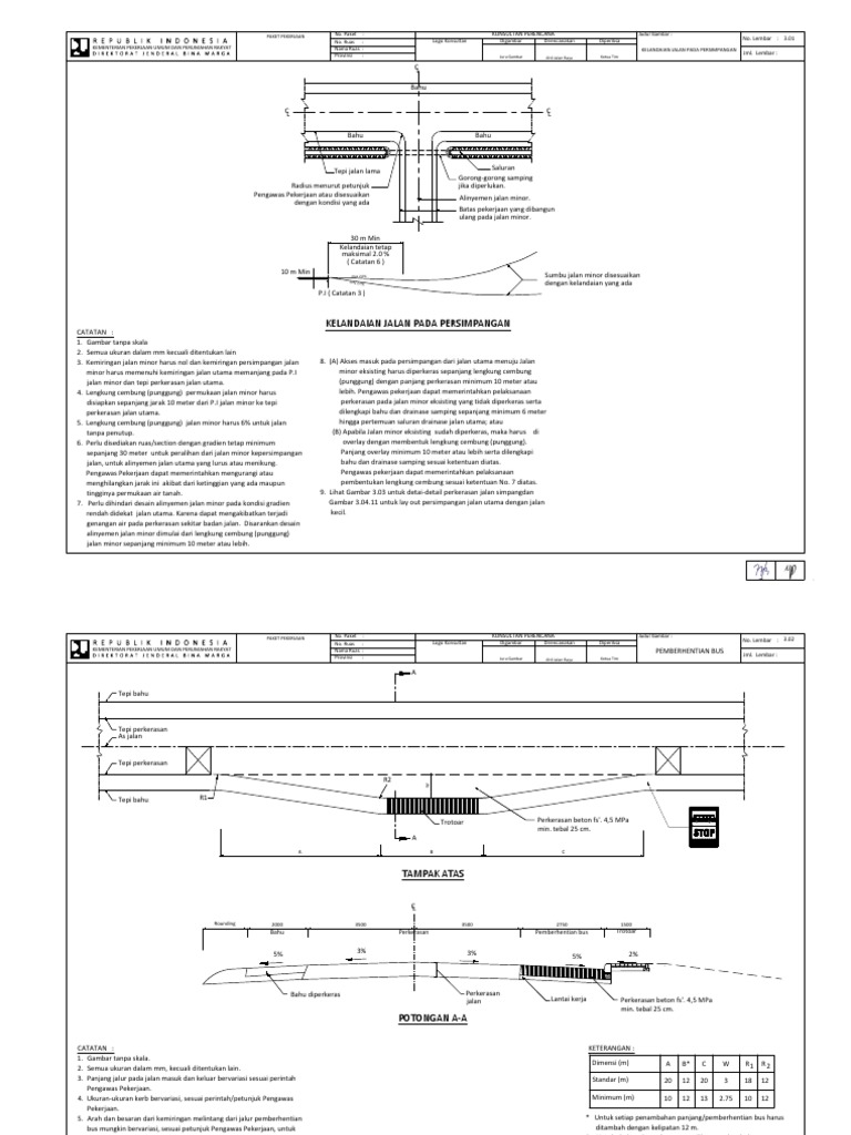 Ded Geometrik Jalan | PDF