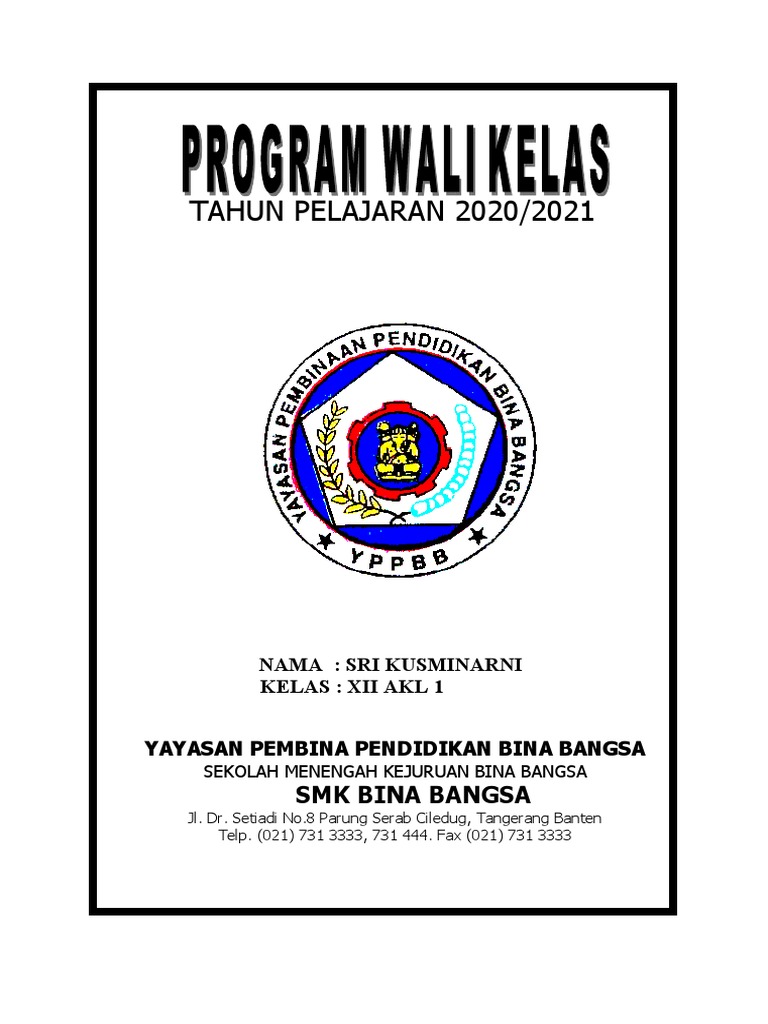Program Wali Kelas | PDF