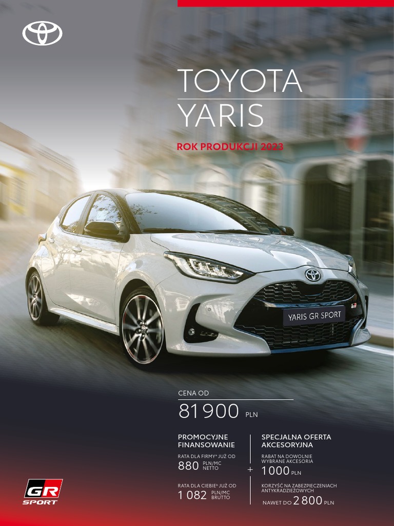 Spec Yaris PY23 | PDF