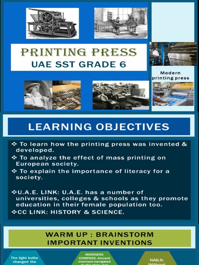 The Printing Press | PDF