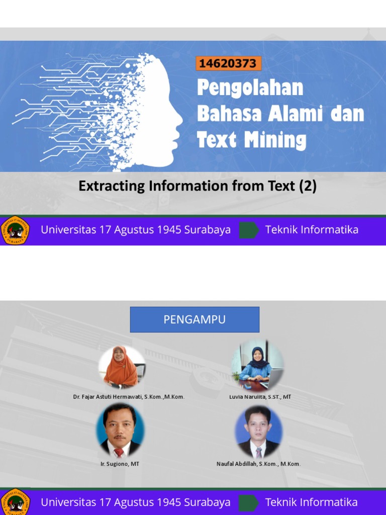 9 - Extracting Information From Text (Part 2) | PDF
