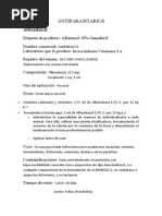 Dosis y usos de Zetawin en niños y adultos | PDF