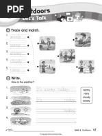Let's Go 1 Test (Units 5-8) | PDF | Language Arts & Discipline