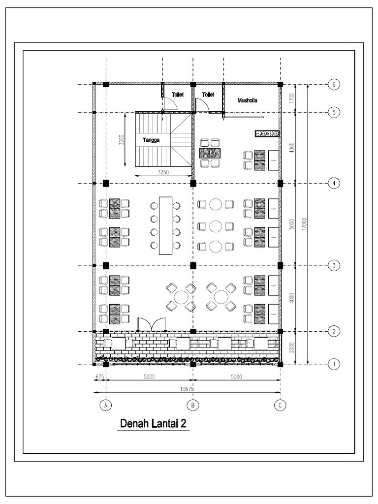Denah Lantai 2 | PDF