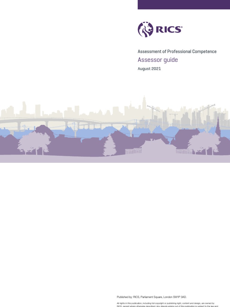 APC Assessor Guide - Aug 2021 | PDF