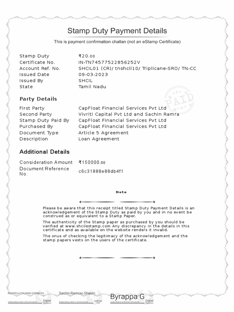 Loan Esign Complete | PDF | Loans | Interest