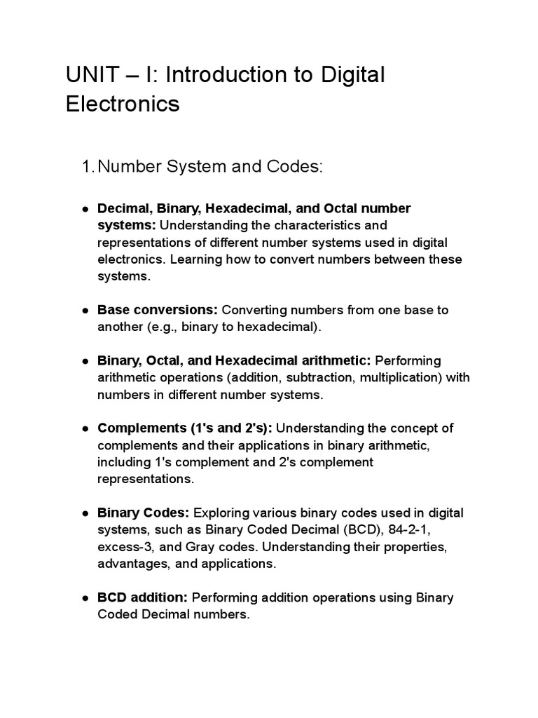 Digital Electronics Notes | PDF | Computer Memory | Logic Gate