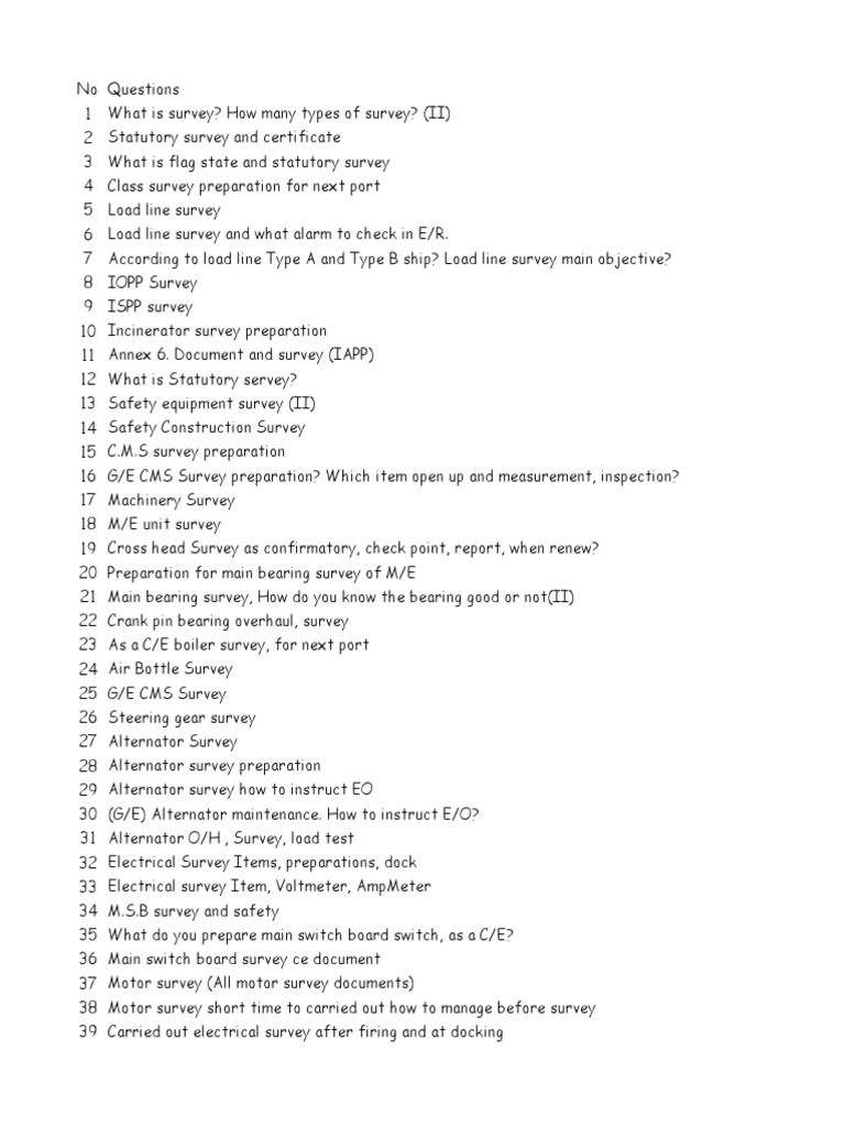 Combined Bank Survey Questions PDF | PDF | Electric Motor ...