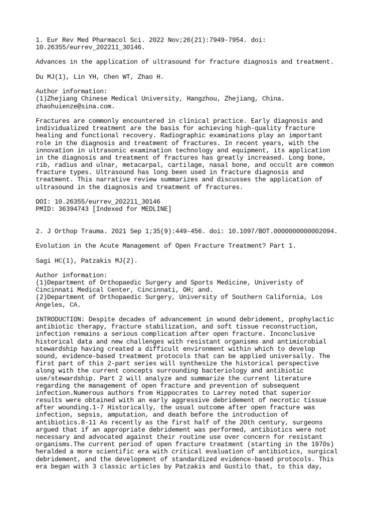 Recent Advances in Fracture - TMPs | PDF | Osteoporosis | Bone