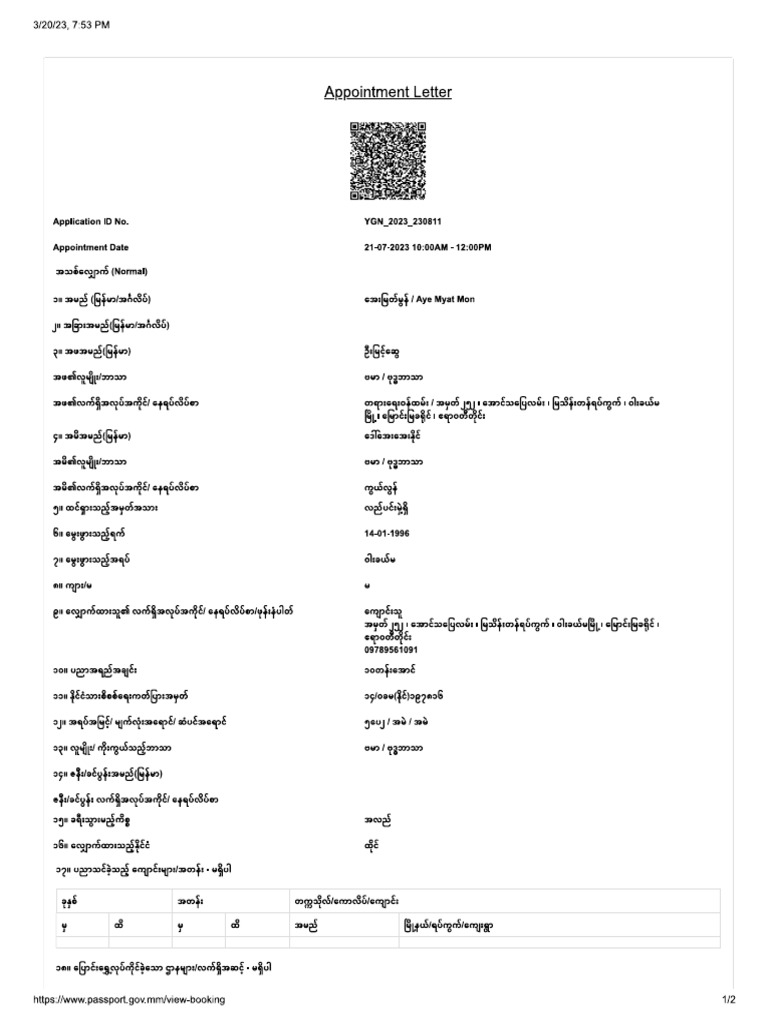 Aye Myat Mon Pdf