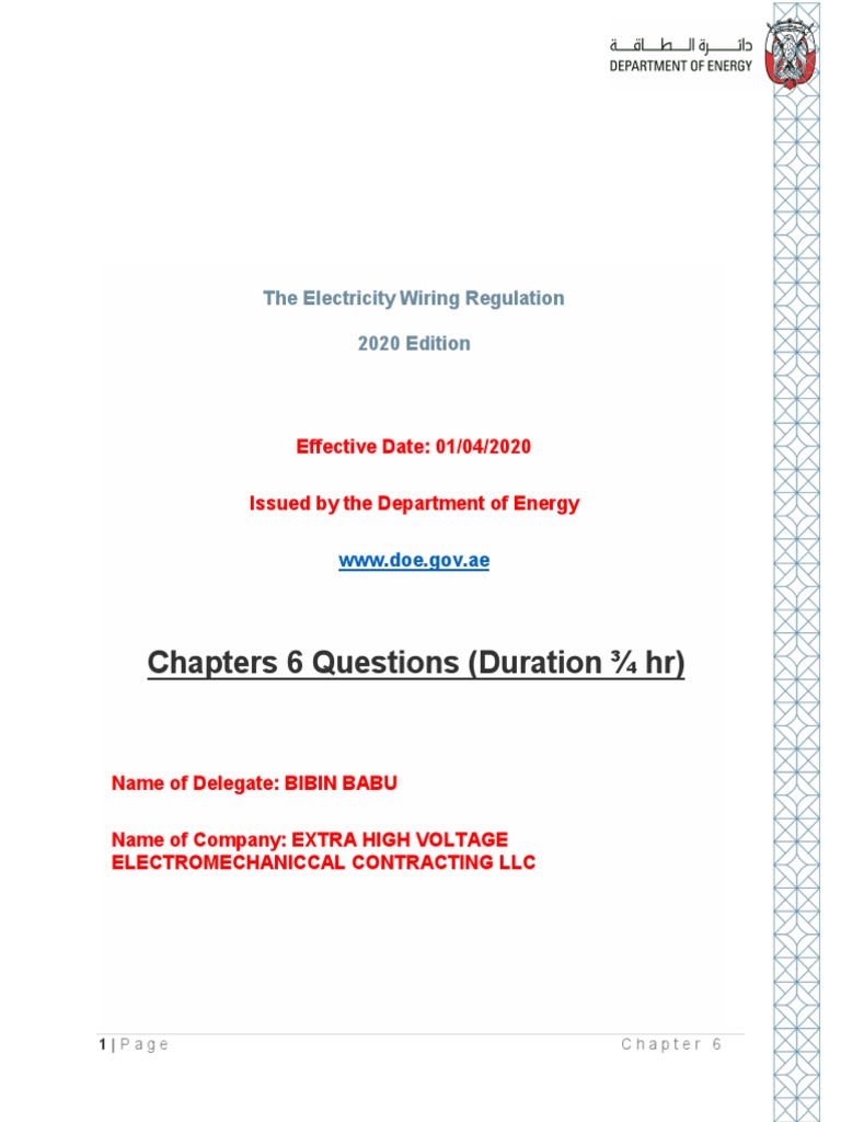 Chapters 6 Exercises | PDF | Electric Power Distribution | Power ...