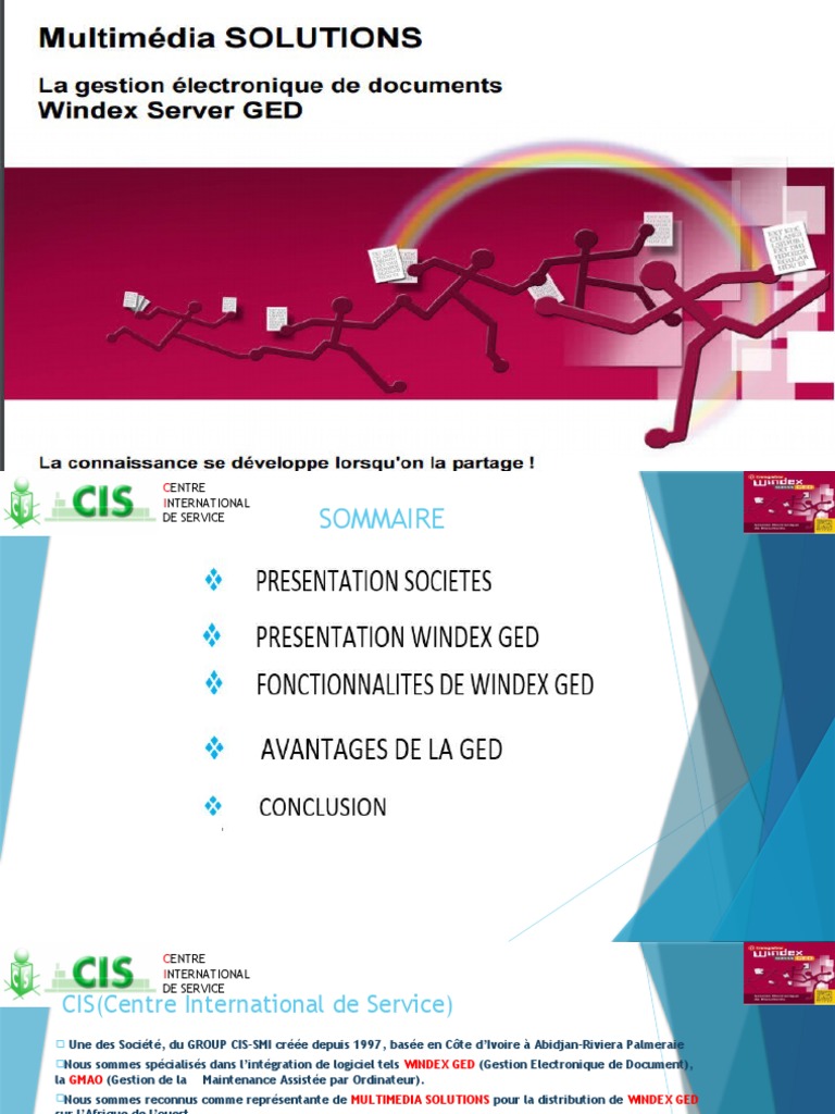 Presentation Ged - Cis2 | PDF | Serveur (Informatique) | Fichier ...