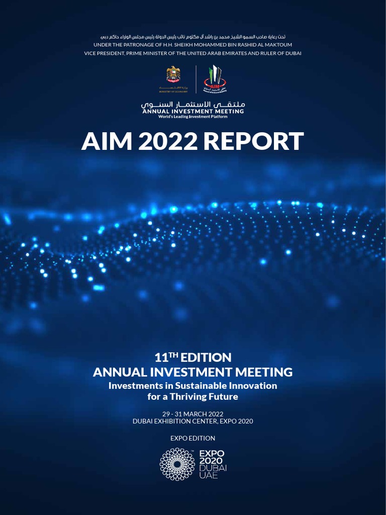 AIM Global 2022 Report | Download Free PDF | Foreign Direct Investment ...