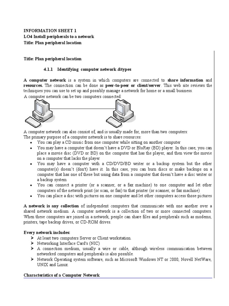 Adminstrate Network and Hardware Peripherials | PDF | Network Topology ...
