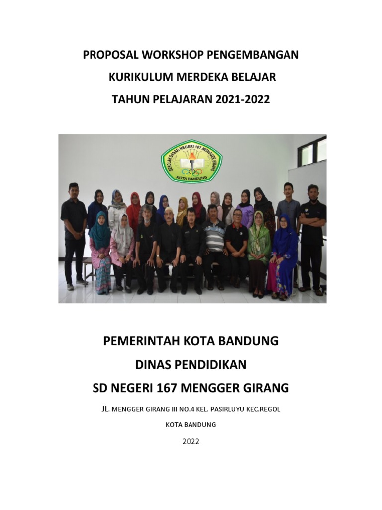 Proposal Workshop Pengembangan | PDF