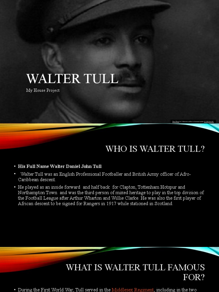 Walter Tull: My House Project | PDF | Military | Military Operations
