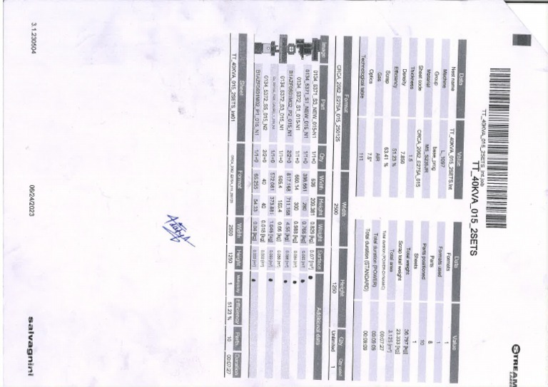 Program Sheet - 20230707120514 | PDF