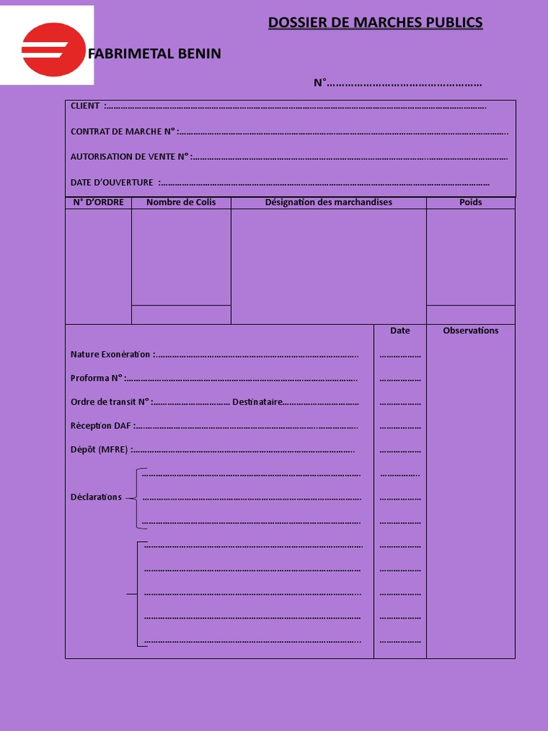 Chemise Dossier MP | PDF