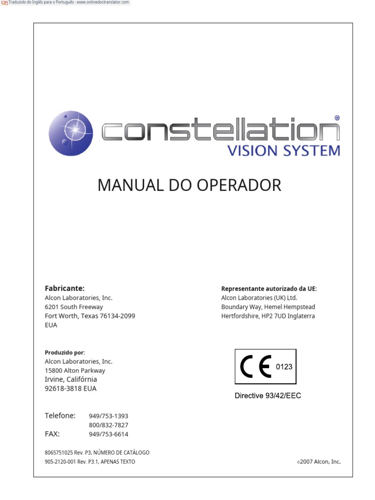 User Manual Part 1 918924.Pt | PDF