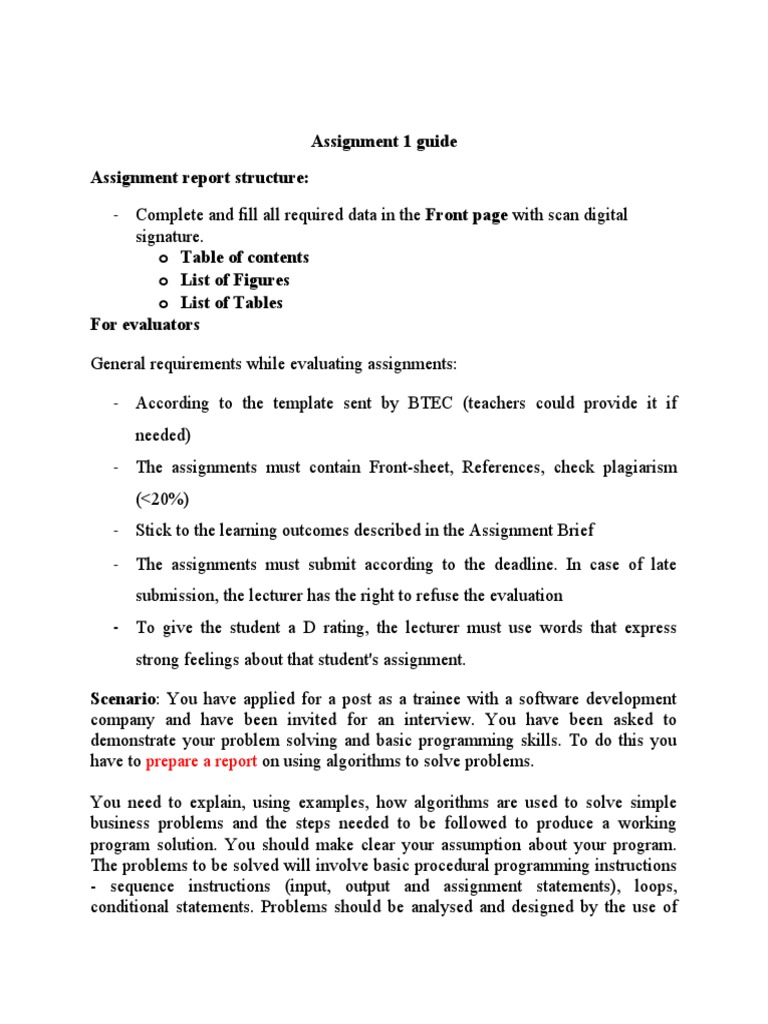 Unit-2 ASM1 Guide | PDF | Algorithms | Computer Program