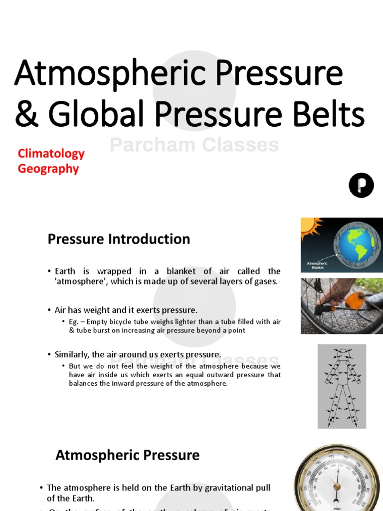 Atmospheric Pressure | PDF | Atmospheric Circulation | Atmosphere