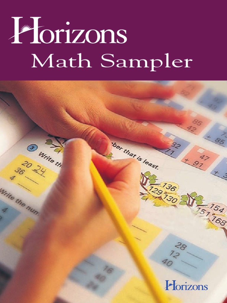 Horizons Math Sampler - Odyssey Academy | PDF | Area | Multiplication