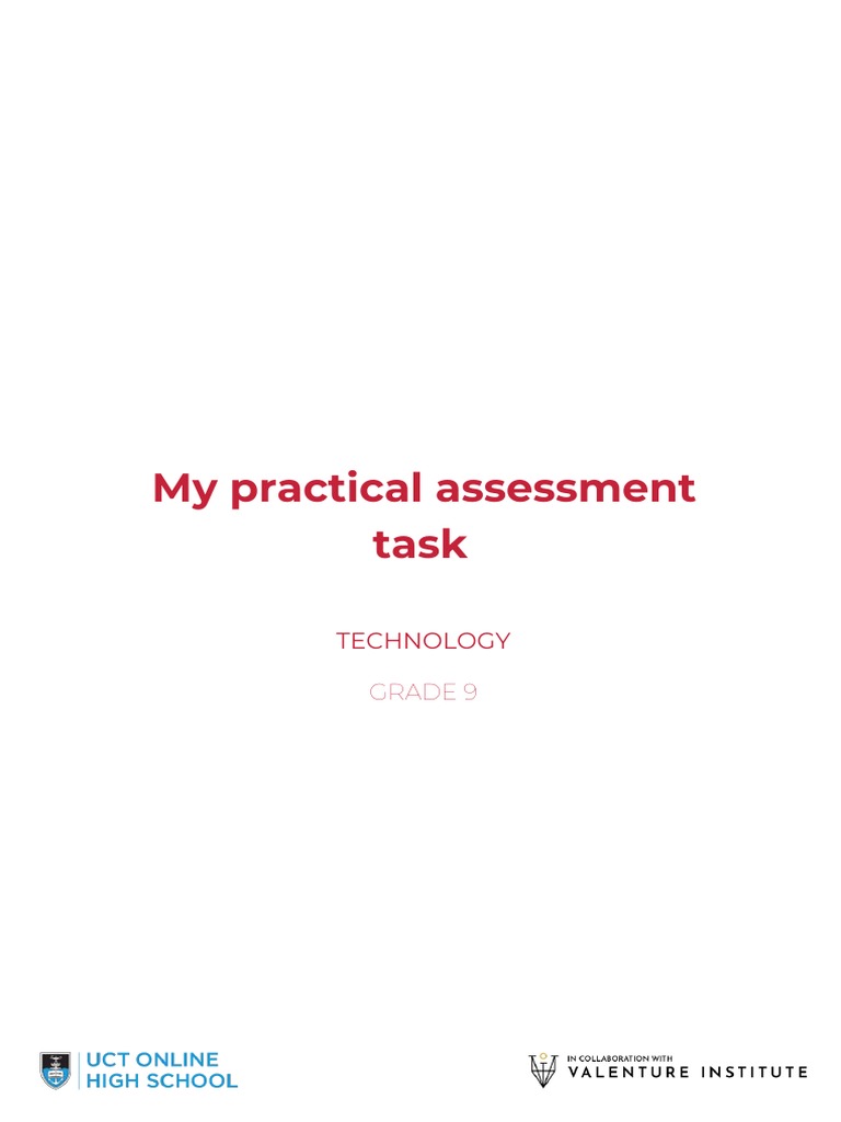 Grade 9 - Technology - PAT - Resource | PDF | Engineering