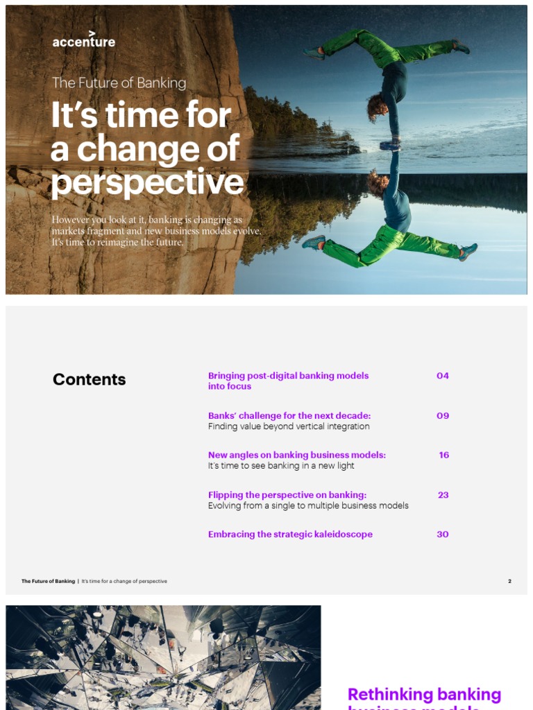 Accenture Future Banking Business Models | PDF | Banks | Business Model