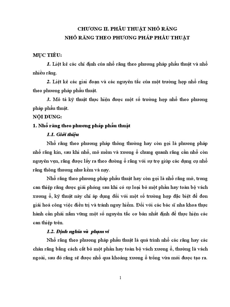 Nho Rang Phau Thuat | PDF