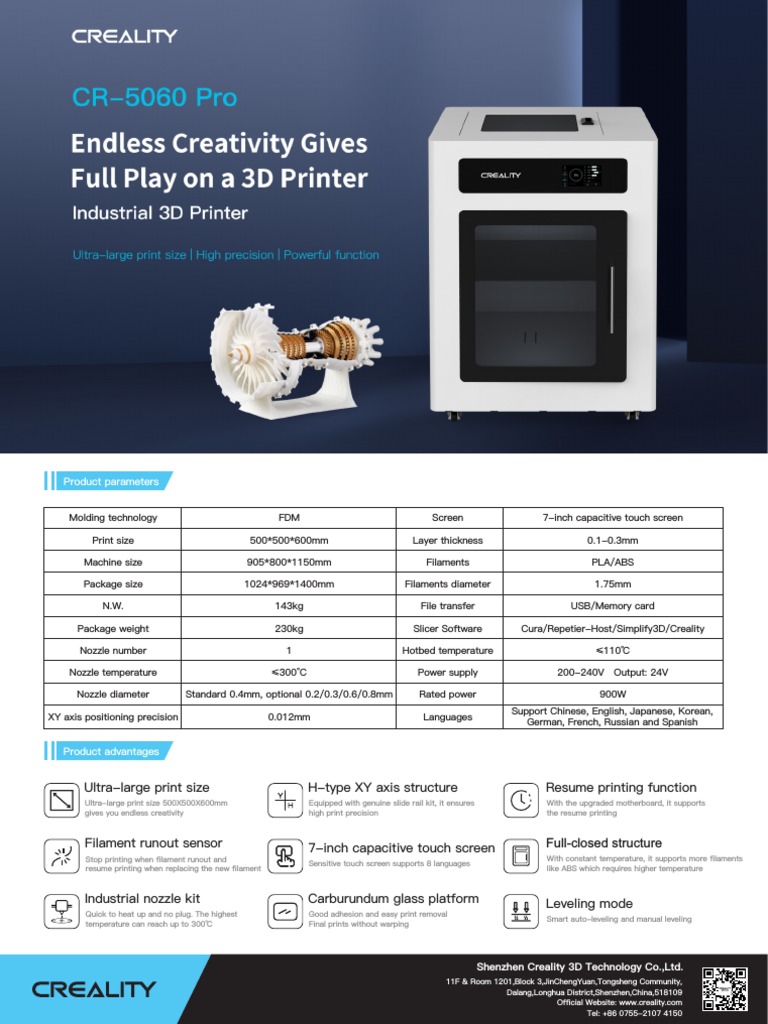 CR 5060 Pro | PDF | Manufactured Goods | Computing
