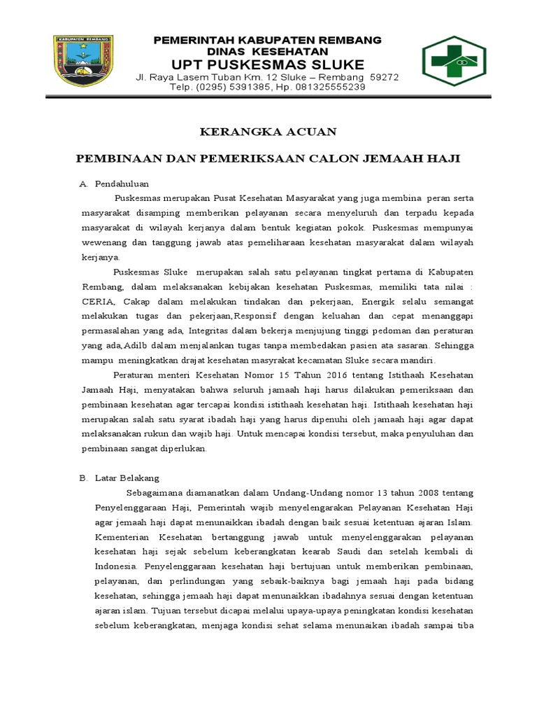 Kak Pembinaan Dan PX Haji | PDF