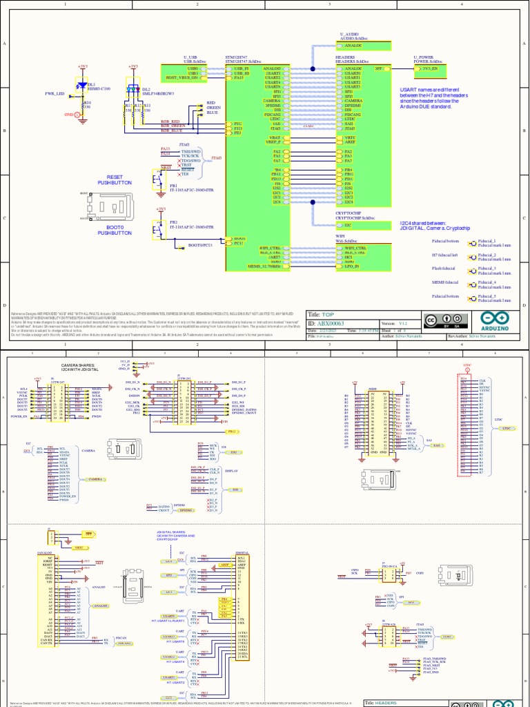 ABX00063 Schematics | PDF | Computer Standards | Manufactured Goods