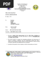 SELG & SSLG Designation Order | PDF | Learning