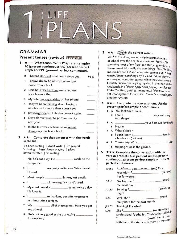 Unit 1 - THiNK 3 Workbook | PDF Unit 1 - THiNK 3 Workbook | PDF