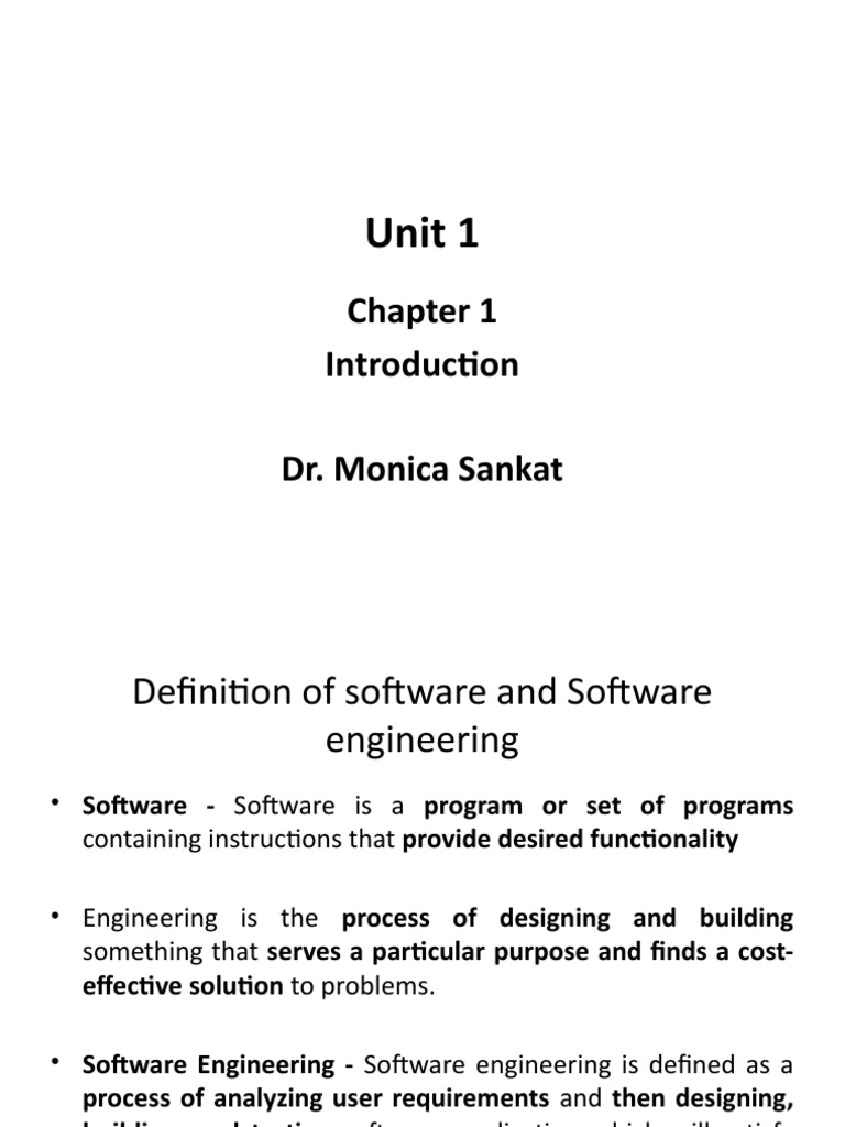 Unit 1 | PDF | Software Development Process | Software Prototyping