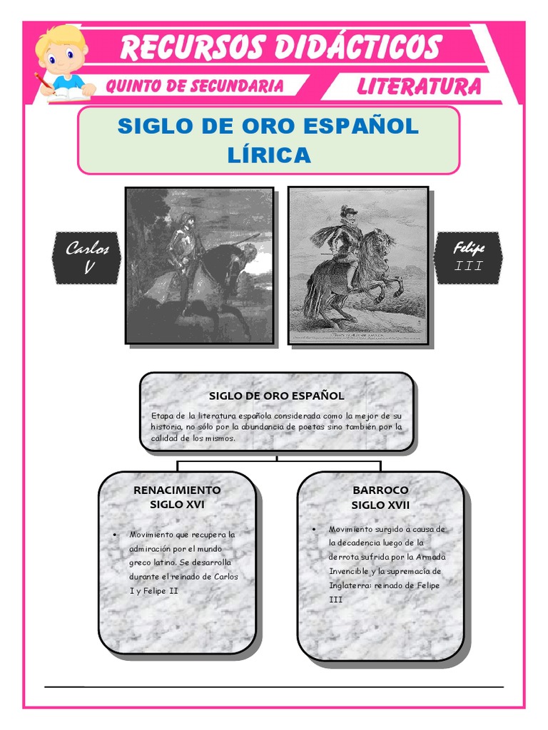 Lirismo del Siglo de Oro Español | PDF | Barroco