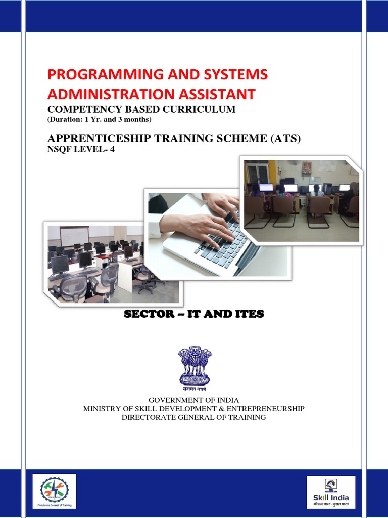 Curriculum - Programming and Systems Administration Assistant | PDF ...