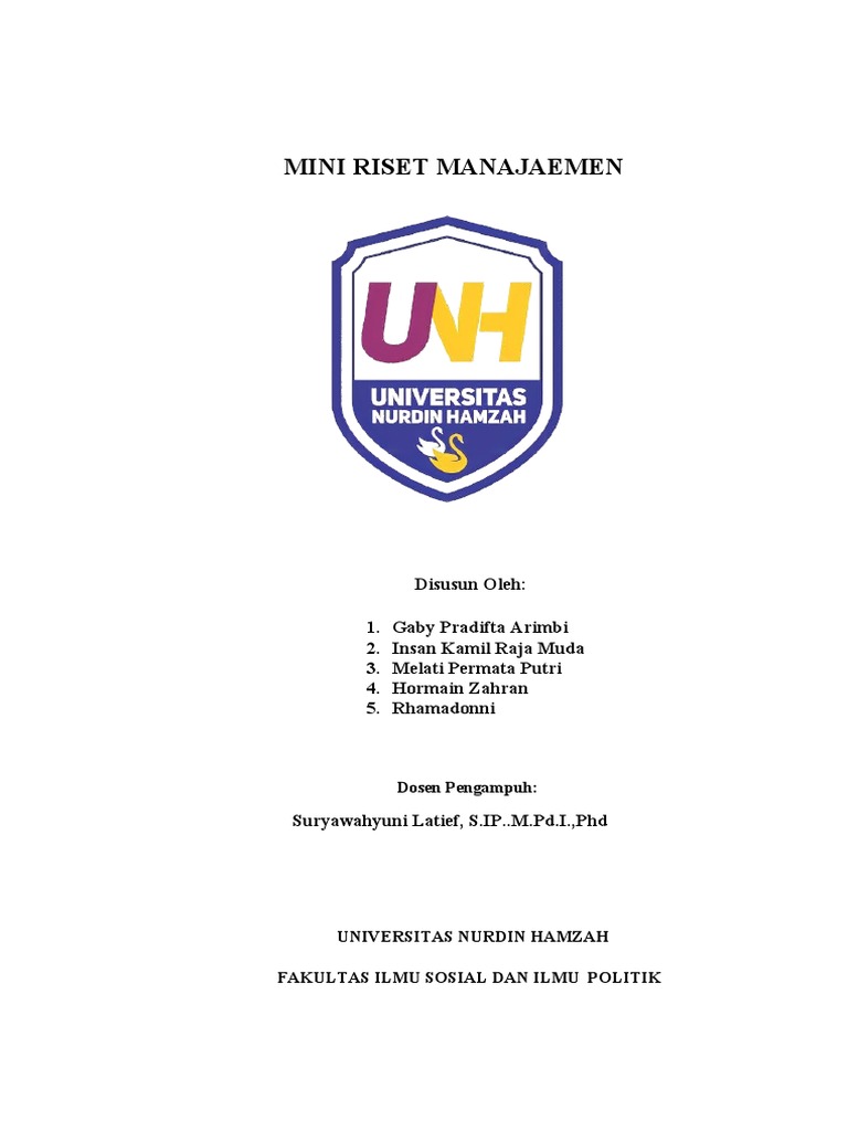 Mini Riset Manajemen | PDF