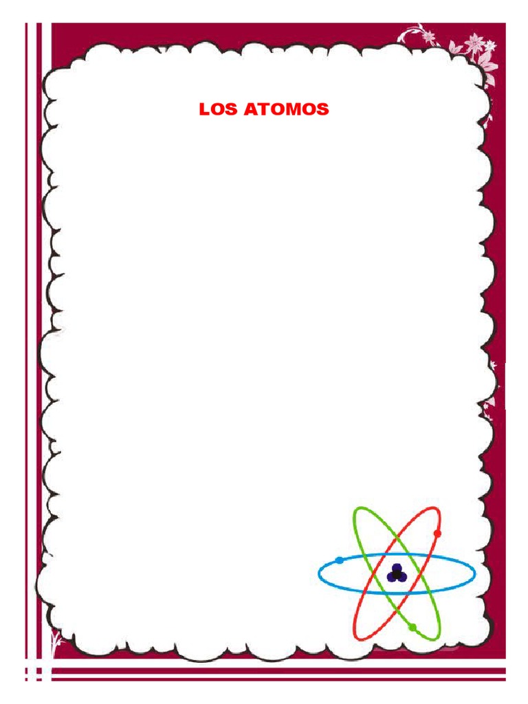 Atomos Pdf Núcleo Atómico átomos