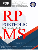 Free Rpms Template Blue 2023 | PDF | Learning | Curriculum