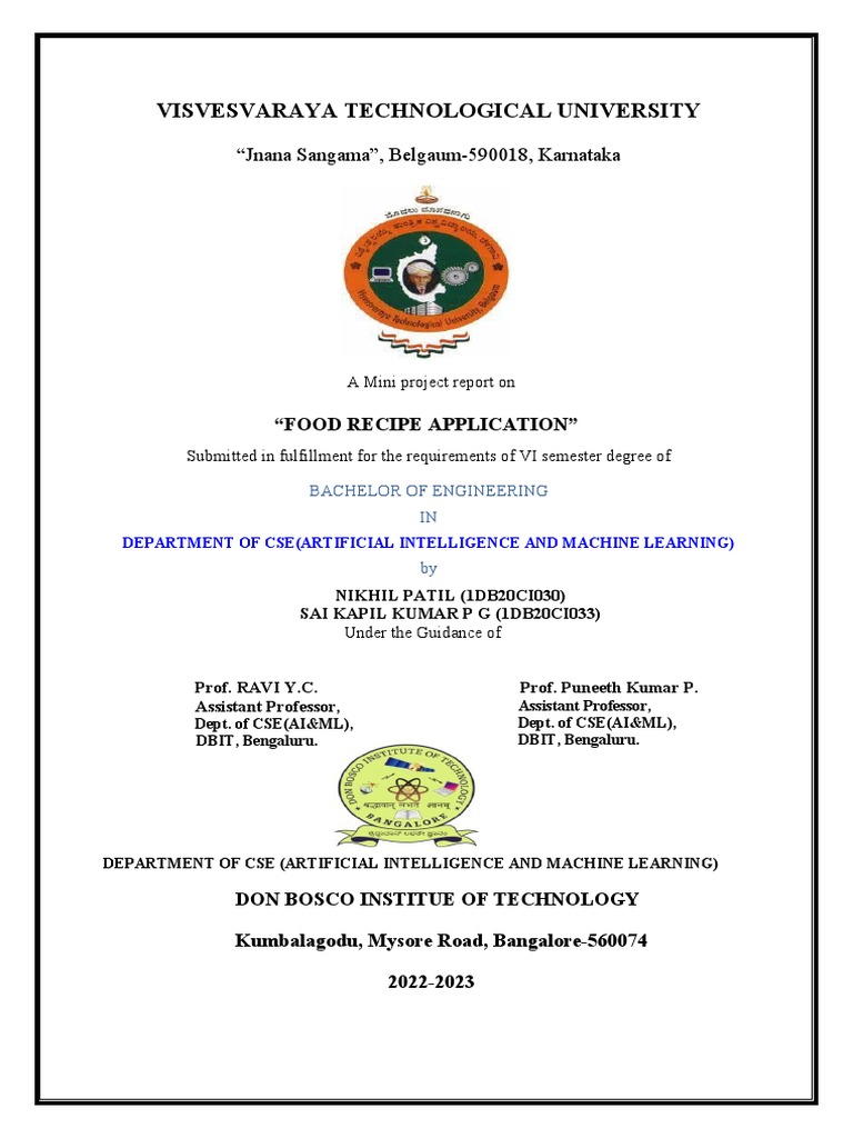 Mad Final Report | PDF | Android (Operating System) | Software Development Kit