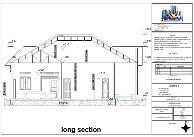 Long Section | PDF | Civil Engineering | Building Engineering