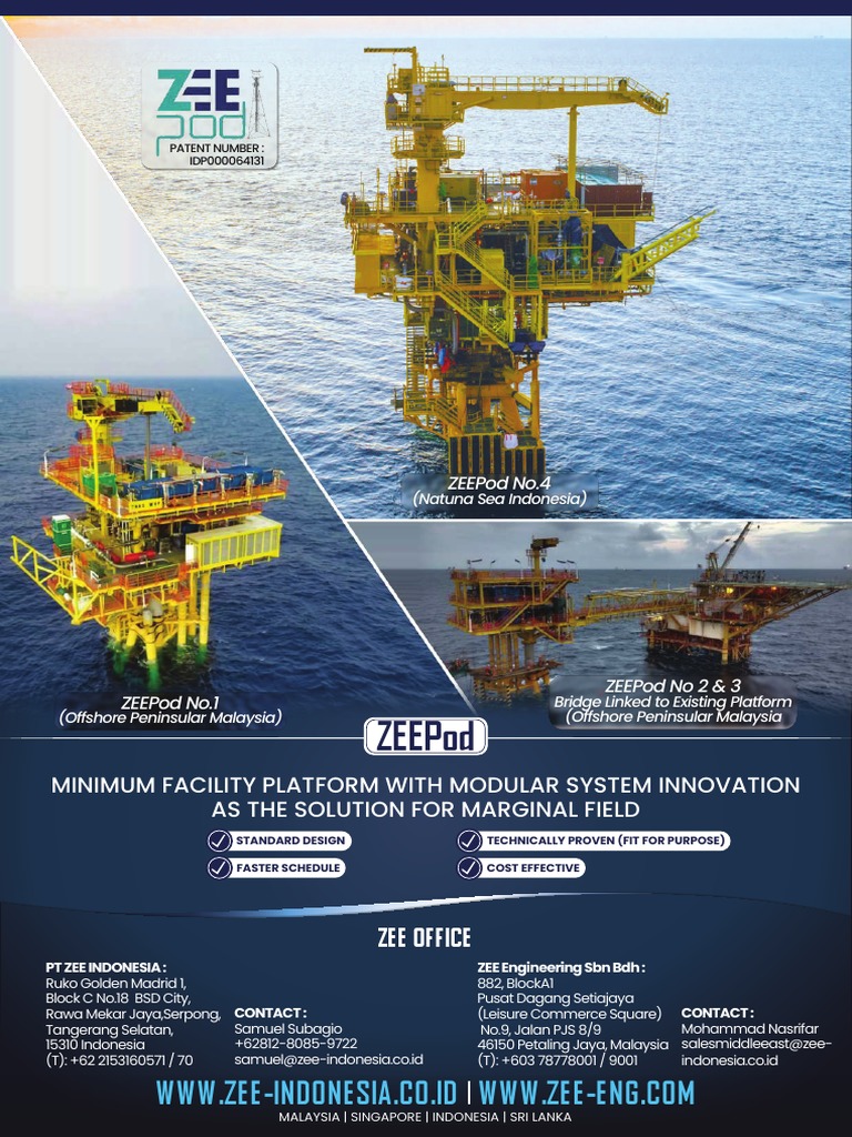 Zee Pod Brochure | Download Free PDF | Naval Architecture | Civil ...