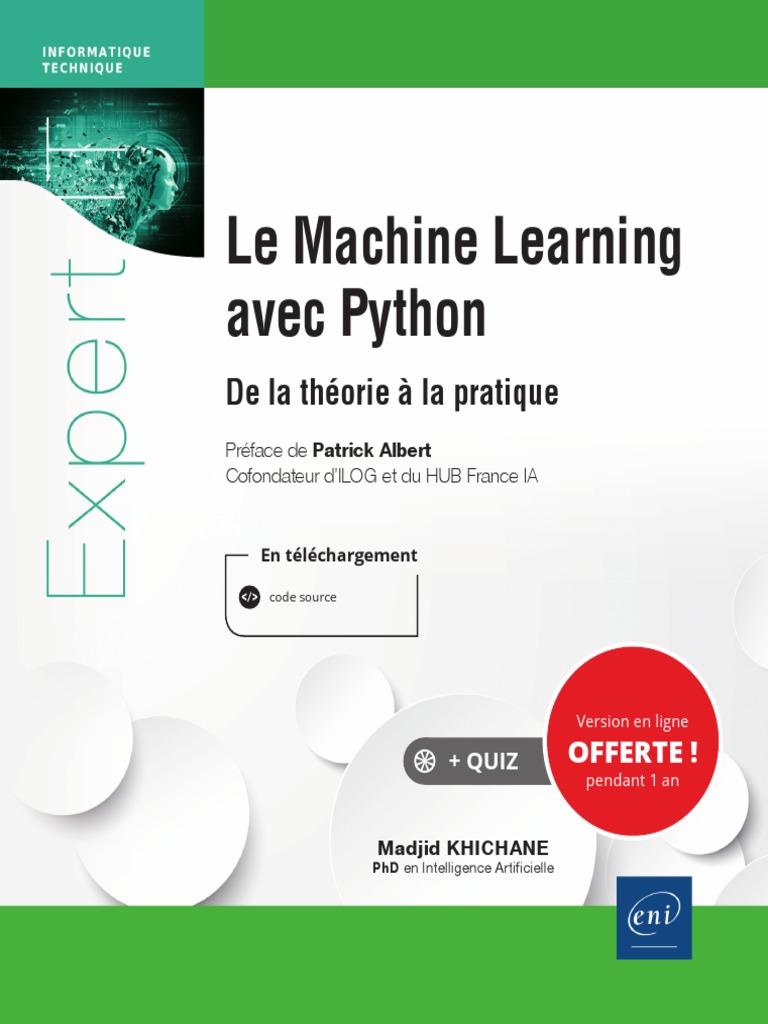 Le Machine Learning Avec Python: de La Théorie À La Pratique | PDF | Loi de probabilité ...